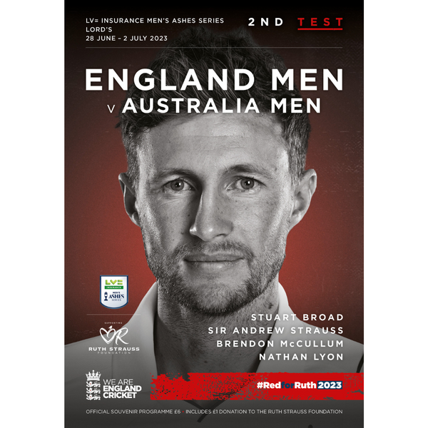 England Men v Australia Men, 2nd LV= Insurance Ashes Test, Lords, 2023 ...