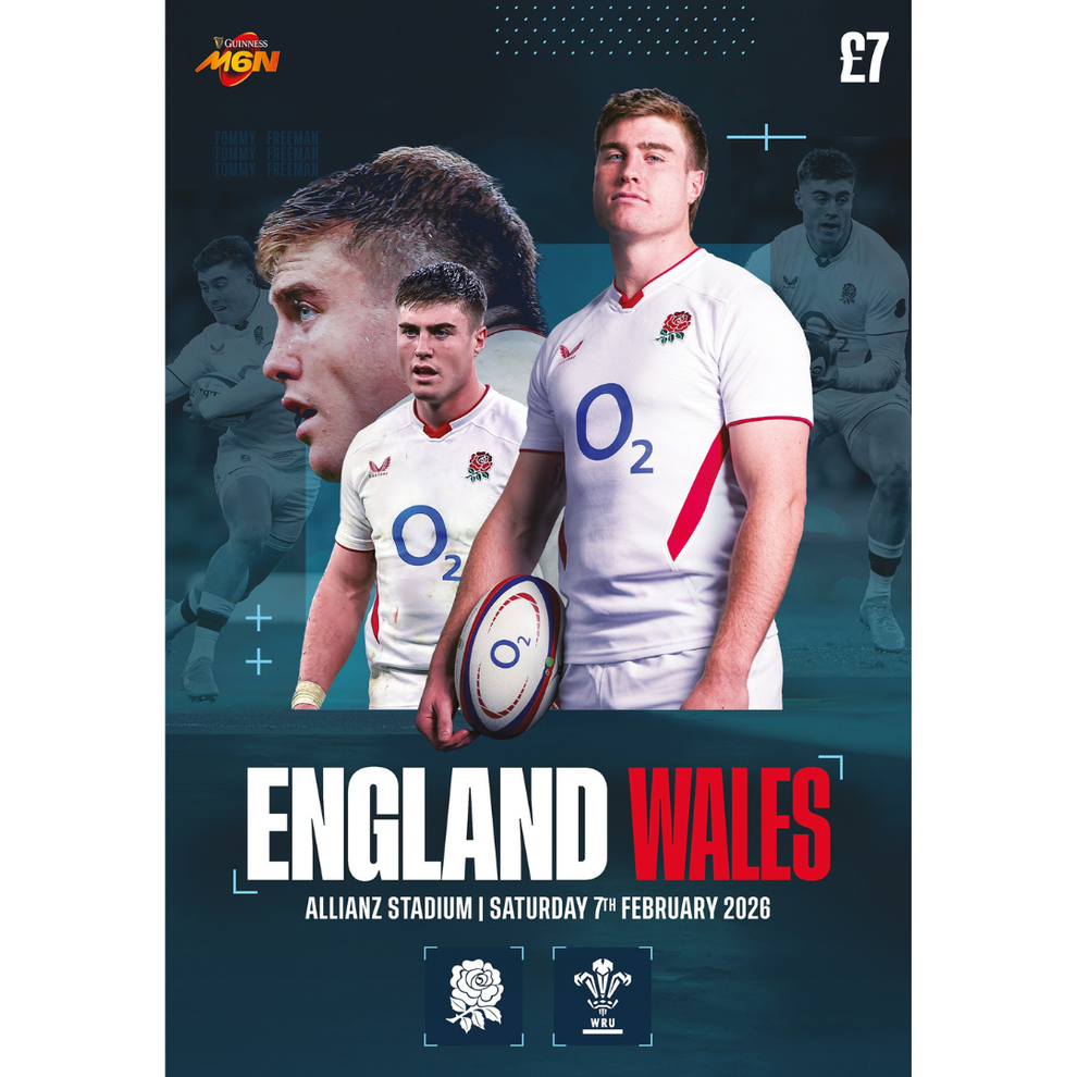 England v Wales Men's Guinness Six Nations 2026, Allianz Stadium, 7 Fe ...